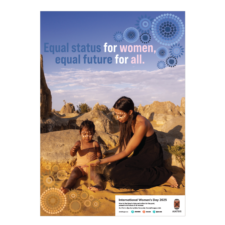International Women's Day Poster 2025 – AIATSIS Shop