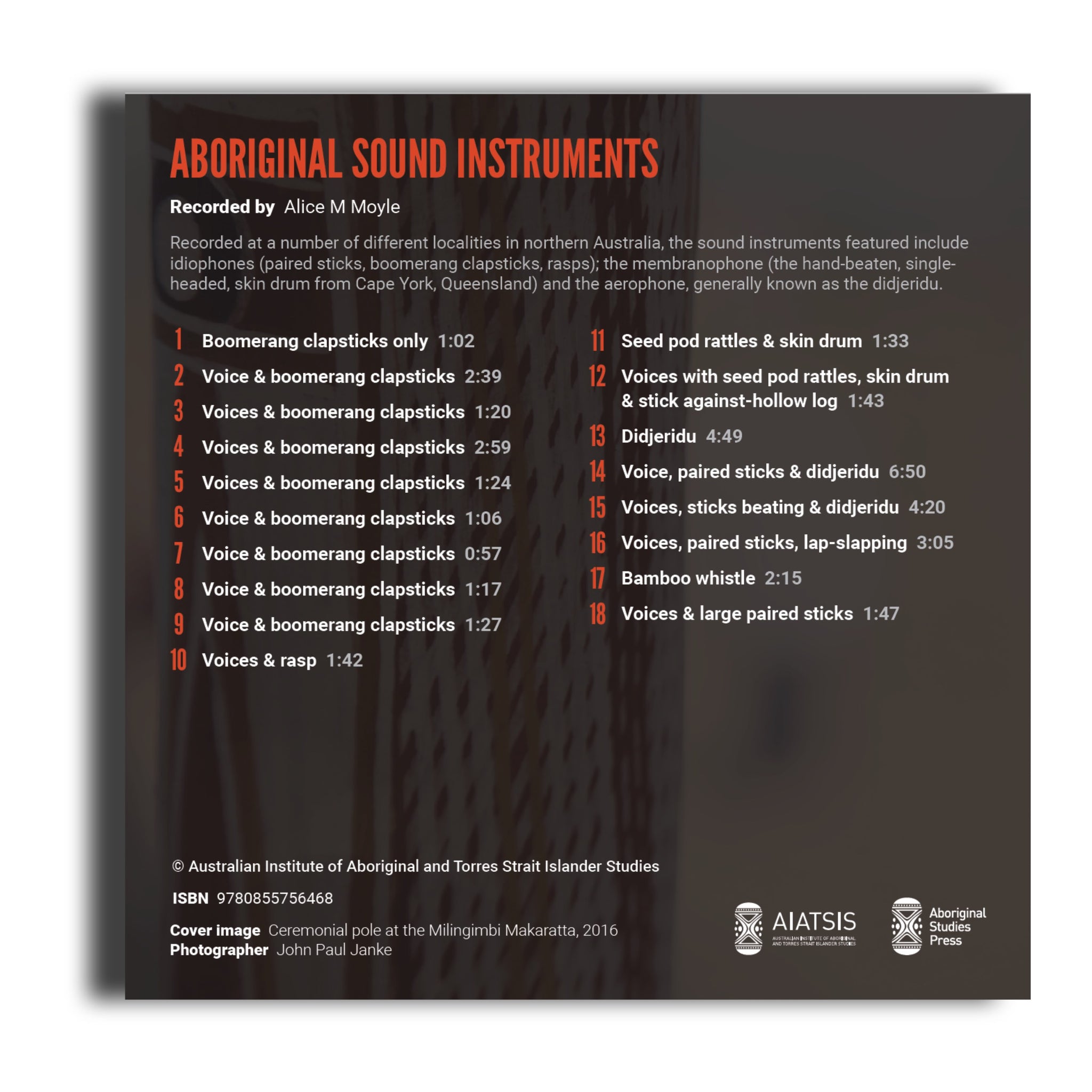 Aboriginal Sound Instruments – AIATSIS Shop