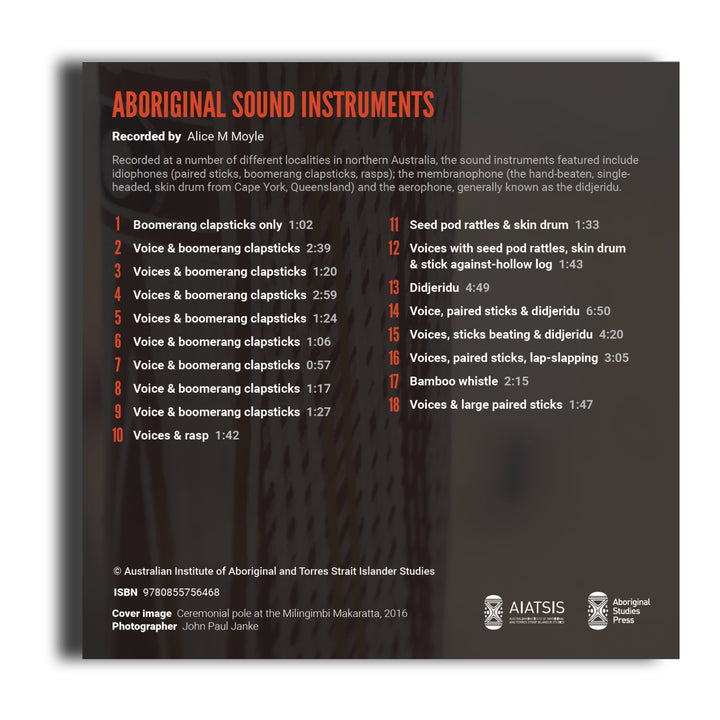 Aboriginal Sound Instruments – AIATSIS Shop