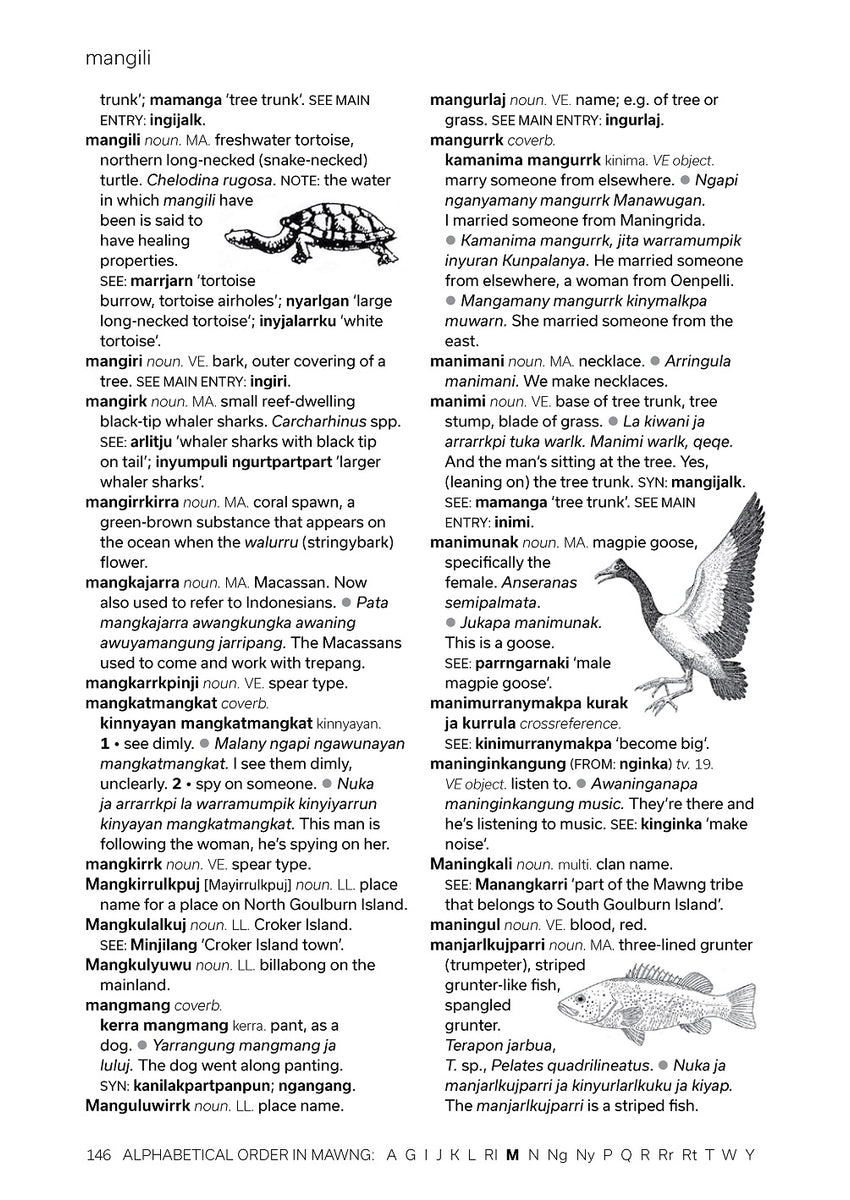 Mawng Dictionary – AIATSIS Shop